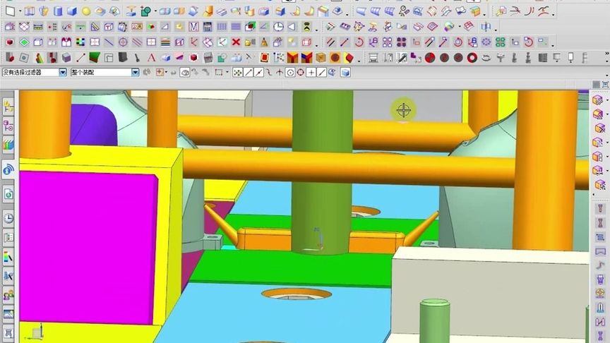 模具设计学习细水口的开模顺序及标准件