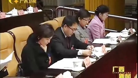 中国人民政治协商会议第十届广西壮族自治区委员会开幕 110116 广西...