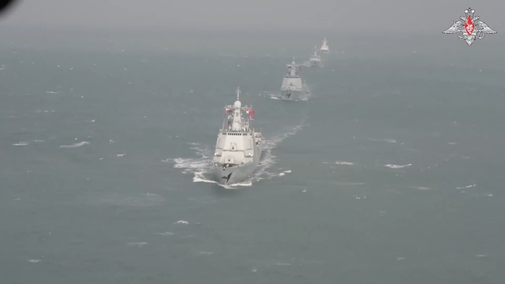 制定俄中联合演习«海上联合-2022»的任务