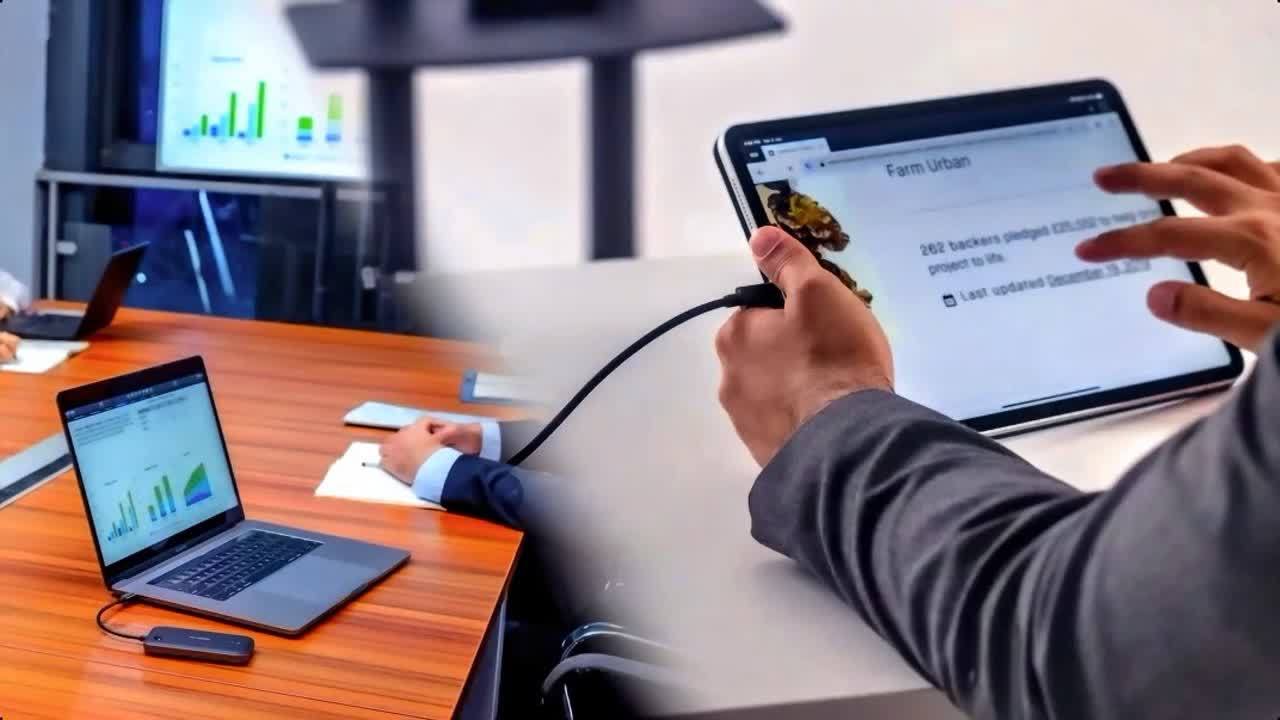 .b>无线投屏器:只要插上它,不同设备间的屏幕就.