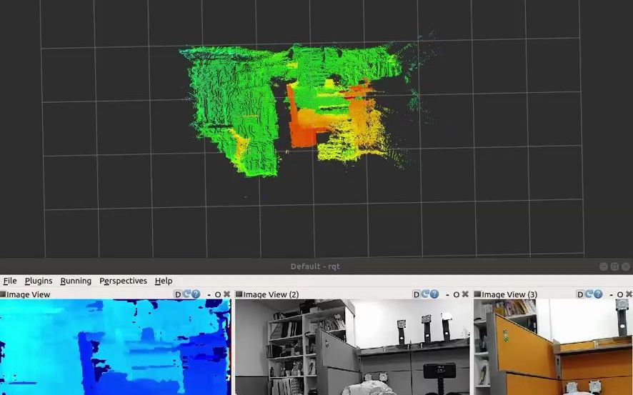 【用户实测】OAK-D-Pro室内正常光照/黑暗环境(打开滤波器效果)