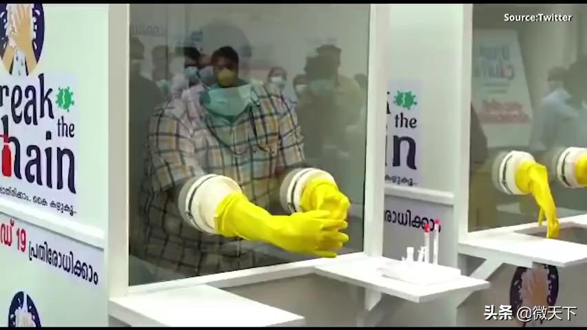 印度尝试移动式新冠检测亭:医护人员防护装备短缺的对策
