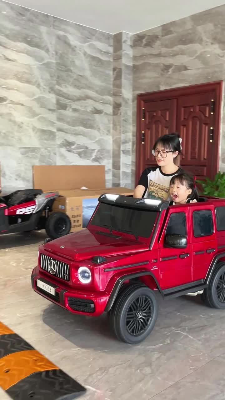 #奔驰大g 正版授权的#儿童电动车 能遥控可自驾,带两块24伏大电瓶,...