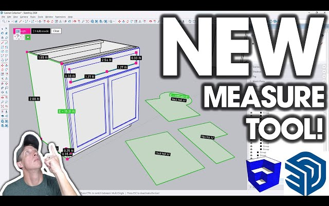 尺寸标注插件 5D+ Auto Measure by TheSketchUpEssentials 24.09