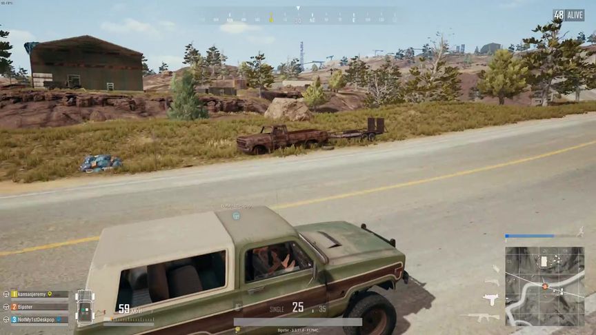 「PUBG」车辆splosion测试服务器