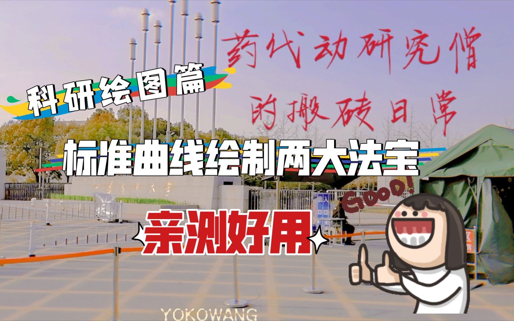 【搬砖日常VLOG】标准曲线绘制的两大法宝 亲测好用