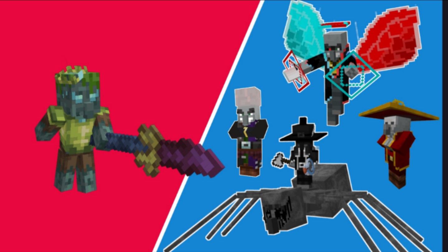 溺亡者VS灾厄溢出_我的世界