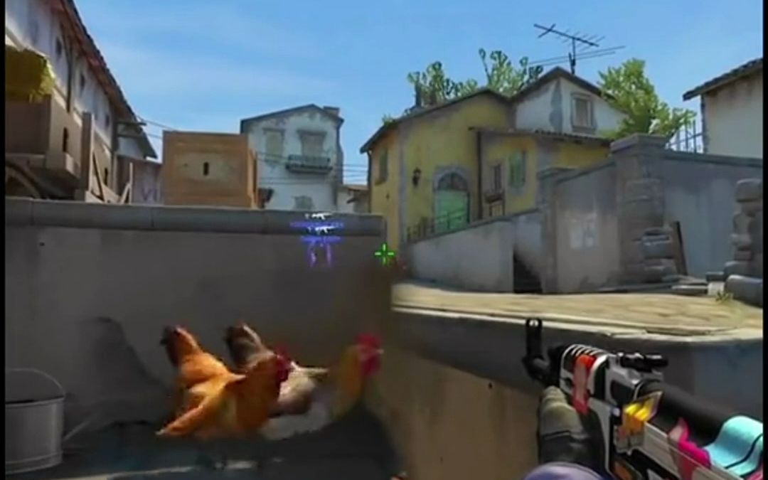 (CSGO)发生在比赛中的一幕