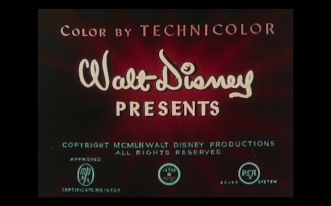 【搬运】迪士尼动画短片原版OP+ED:小房子(1952)