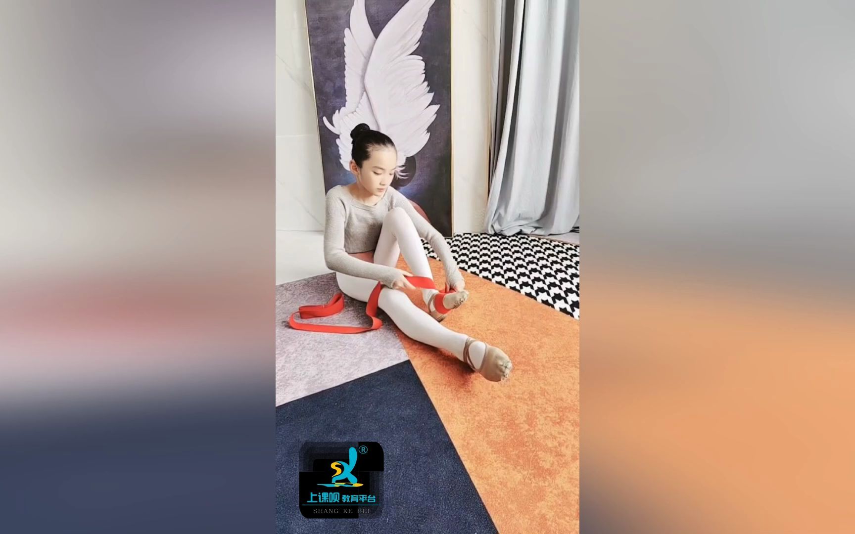 1、怎样戴好绷带?(舞蹈神器使用教学)