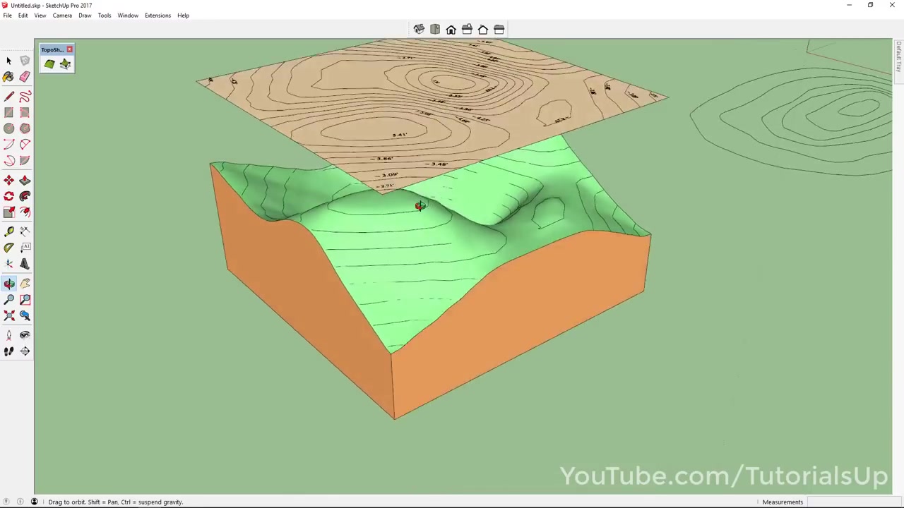 Fredo6——SU插件【TopoShaper】生成地形