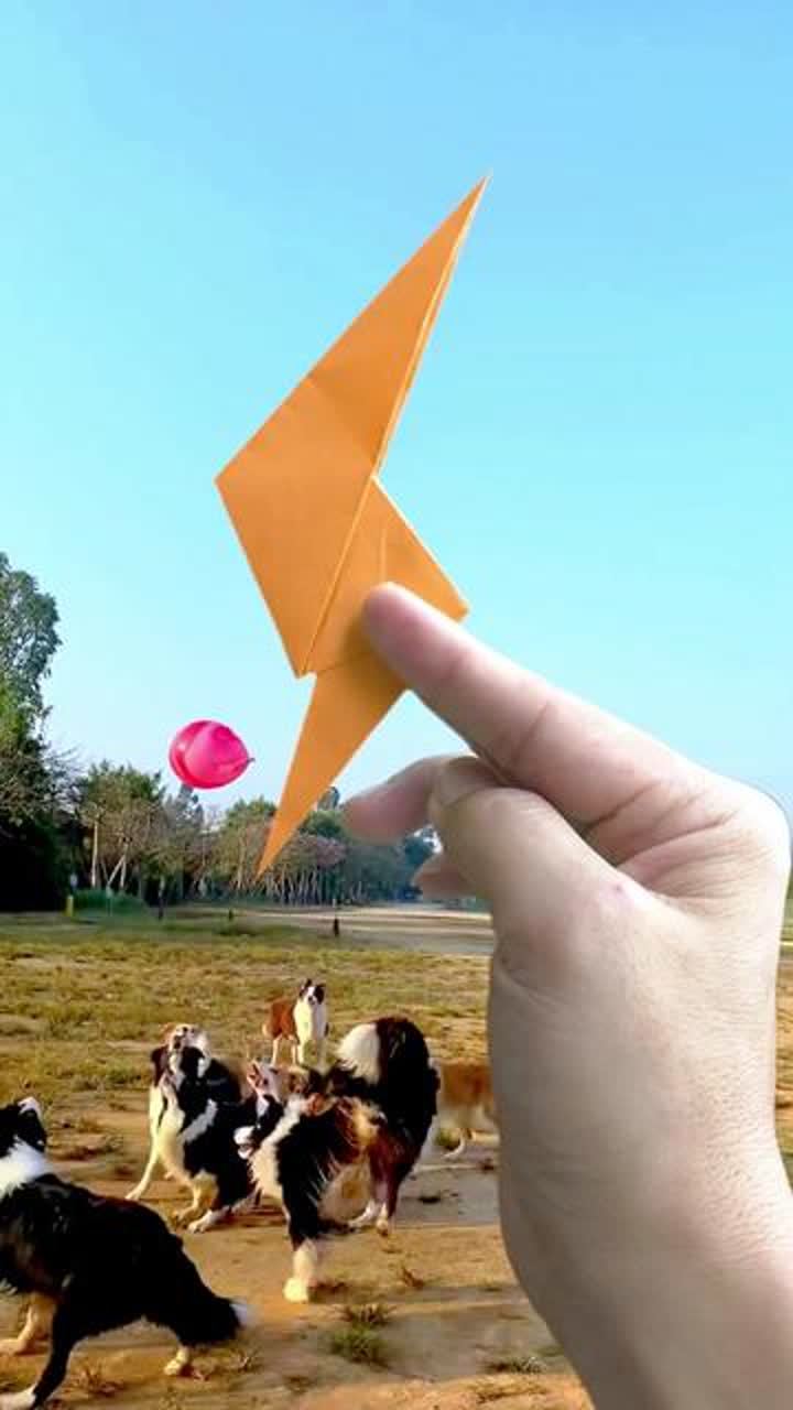 挑战全网最简单折纸飞镖手工折纸,折纸飞镖,纸飞镖制作教程