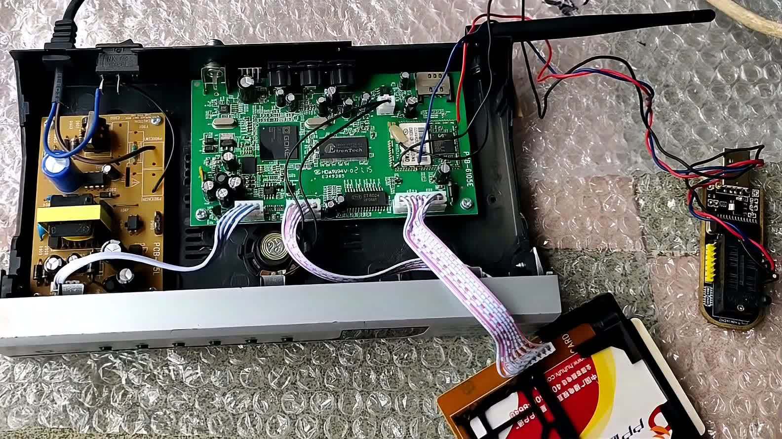 河北保定网友户户通修好后改免,QW200模块刷机还是比较稳定的