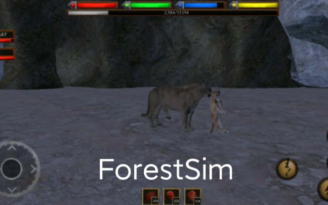 Glutenfree无麸质ForestSim终极森林模拟器 美洲狮带崽