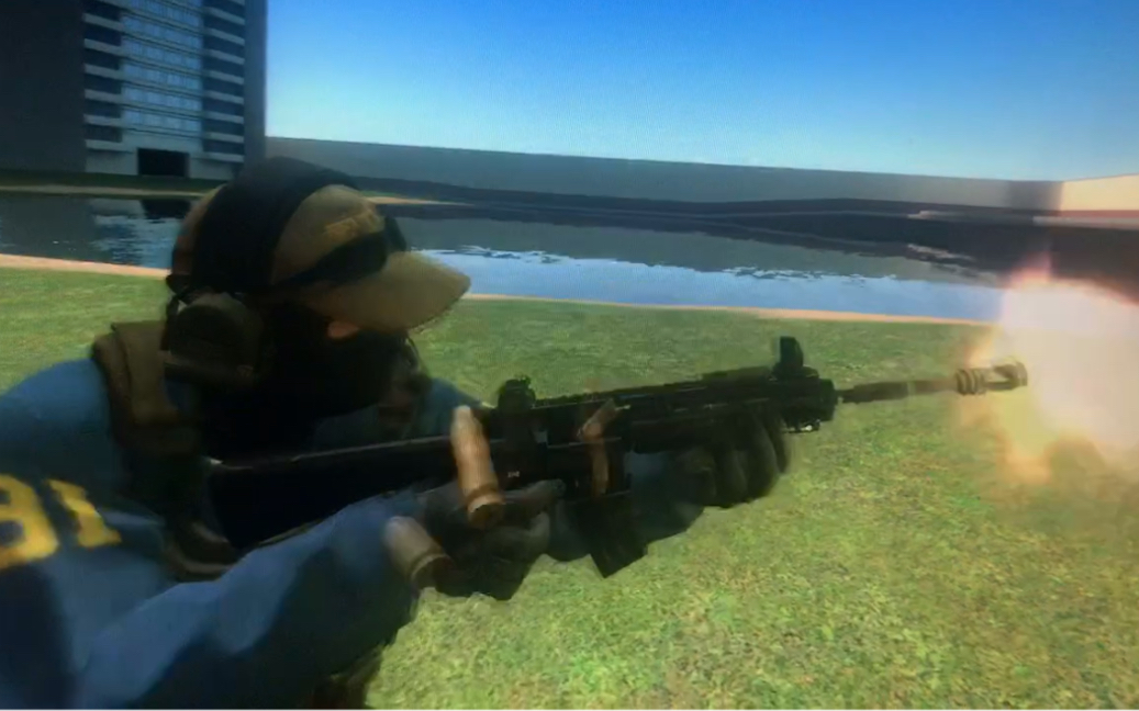 (GMOD)最真实的第三人称射击演示 超越了大部分主流游戏(mod)