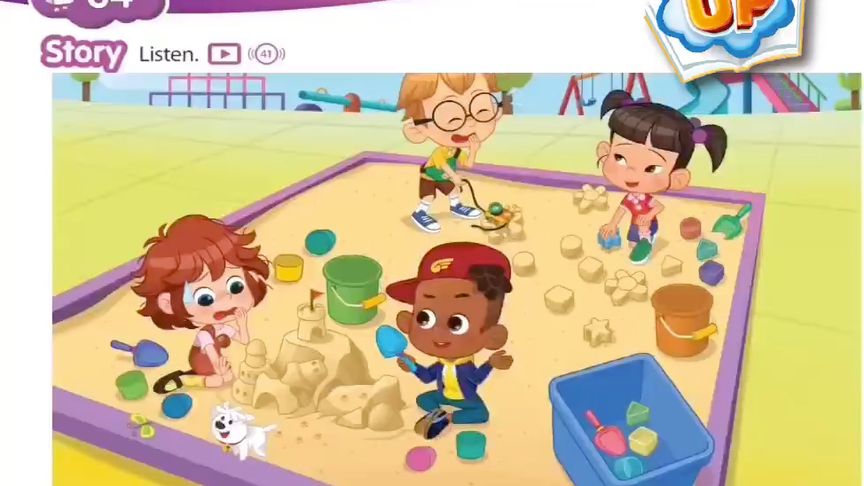 英语幼小衔接课程Open Up提供配套教学PTT