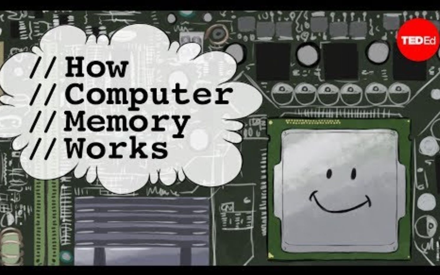 【Ted-ED】计算机存储器的原理 How Computer Memory Works