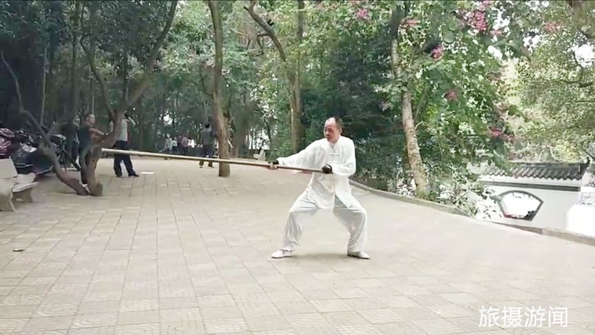 广西博白每个村屯都练习的棍法(附带口诀):廖家棍法,非常实用