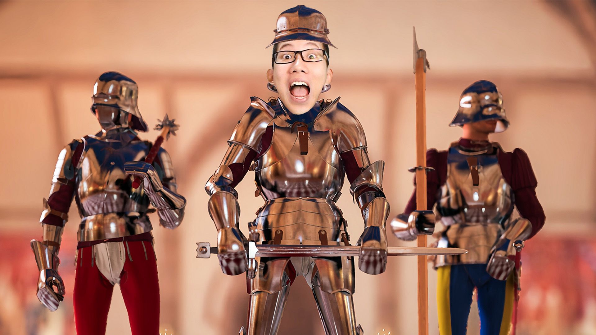 中世纪格斗,半剑,鲤鱼Ace解说_战争模拟器