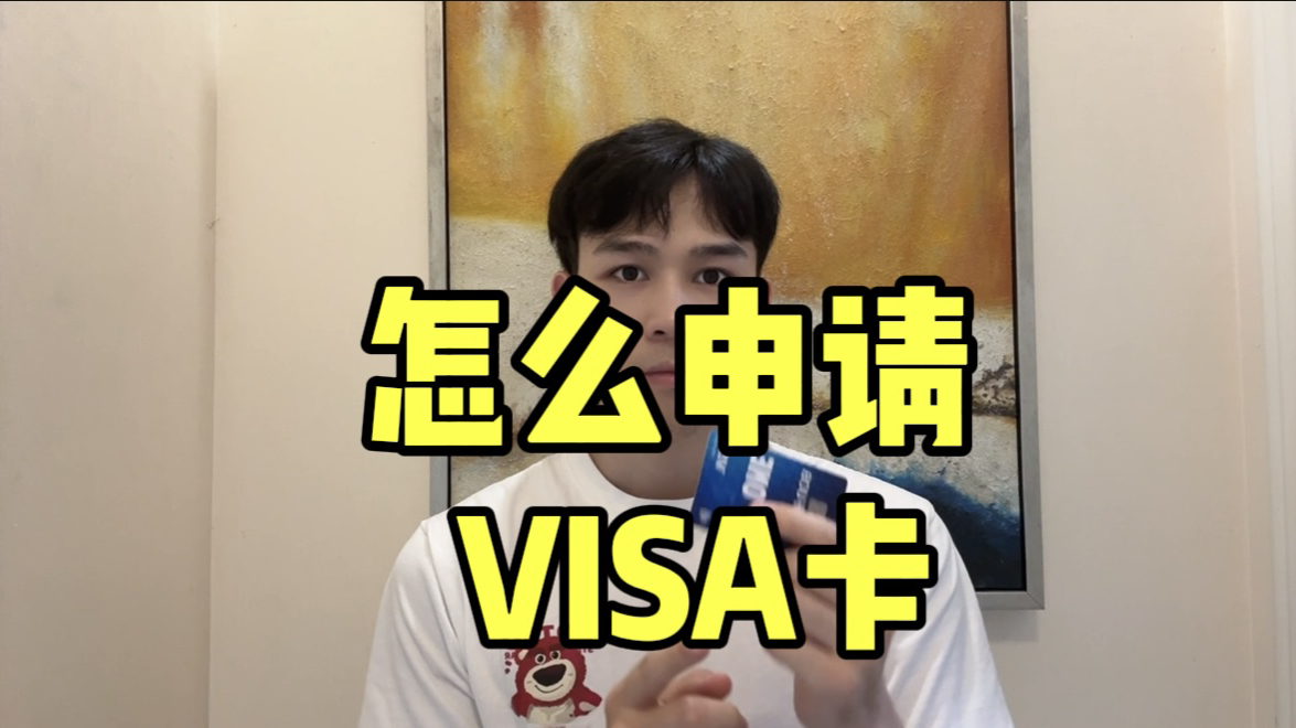 怎么申请国外Visa卡