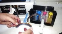 管线中有空气,注射器抽墨解决
