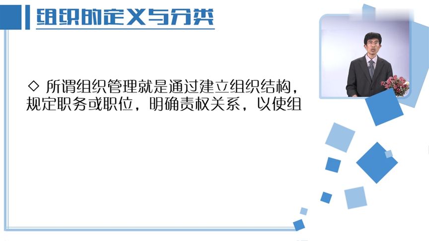 医院管理学:3.1医院组织管理—组织的定义与分类