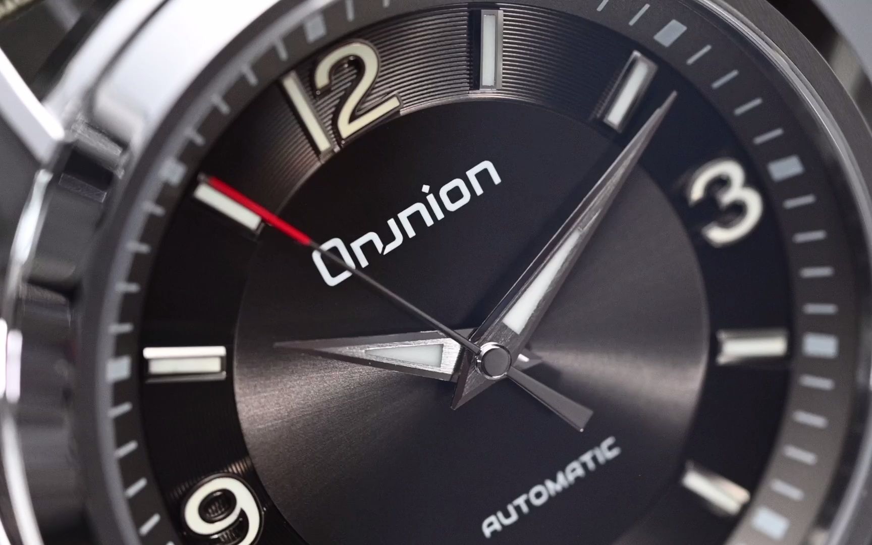 PROXIMA OM19自动机械表背透深海潜水蓝宝石美国复古经典指针手表