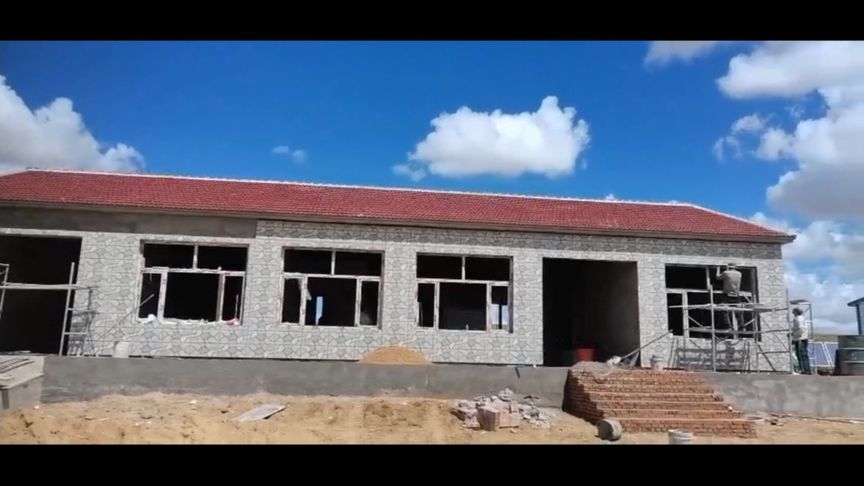 助力现代化牧区建设 提供传统砖房 轻钢别墅 养殖大棚