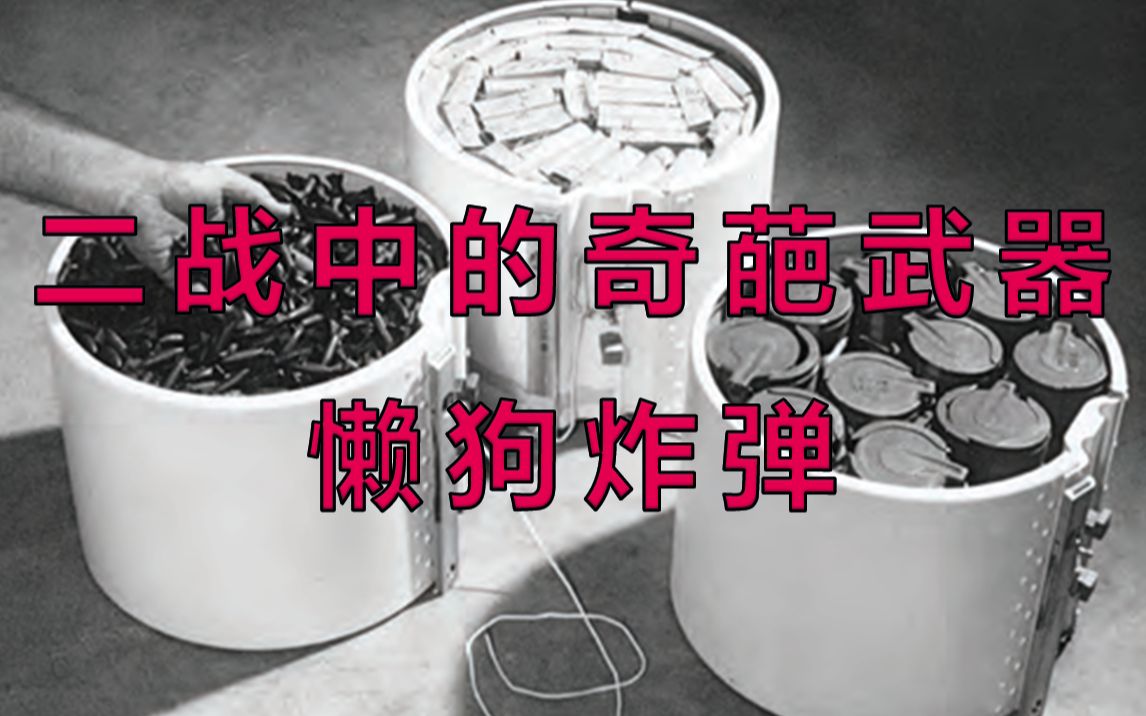 二战中的奇葩武器“懒狗炸弹”