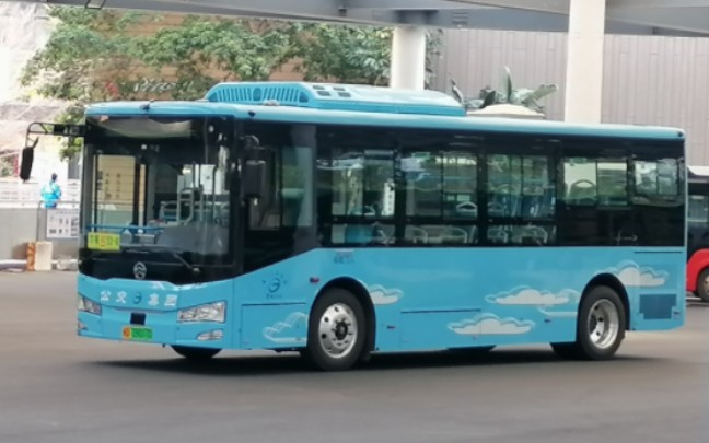 【新车】厦门公交 金旅 XML6855JEVS0C1 纯电动公交行走音