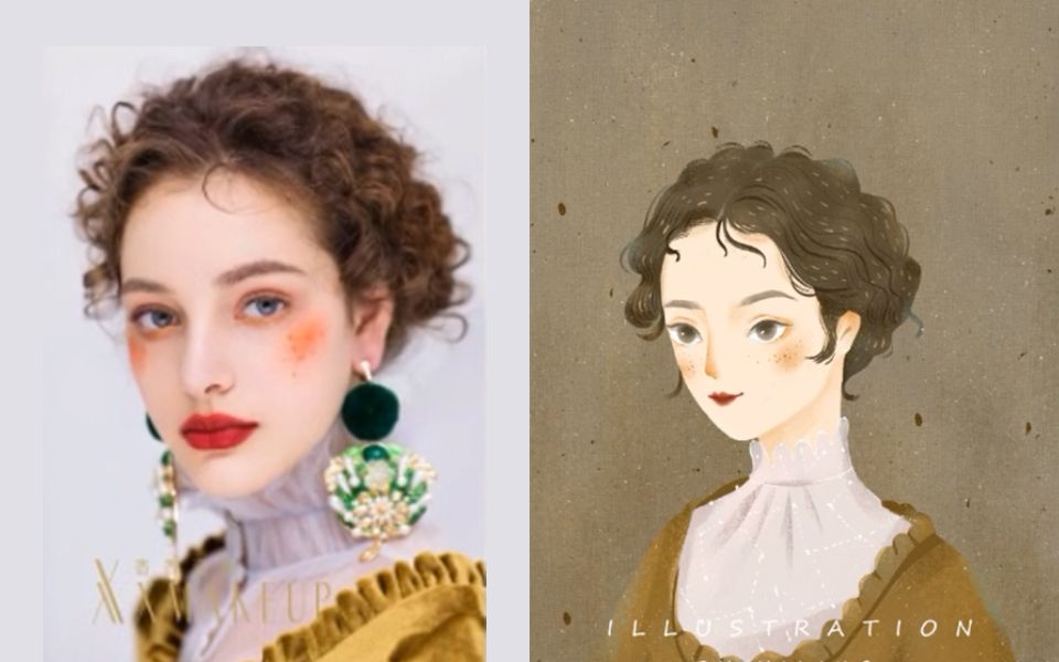 【商业插画学习】你有很好的使用你的PS笔刷嘛,它们还能画出这么...