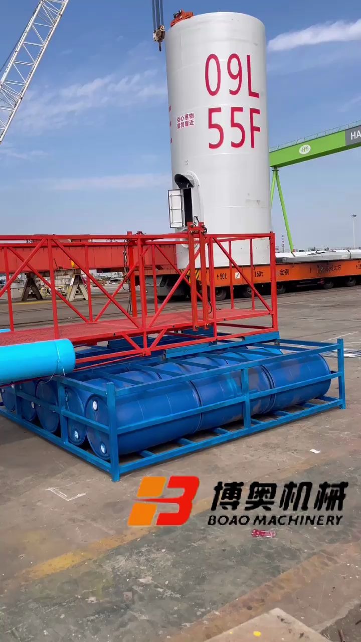 桥梁涂漆施工高空作业设备,大跨度桥梁检修车
