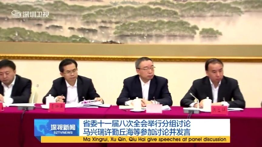 省委十一届八次全会举行分组讨论