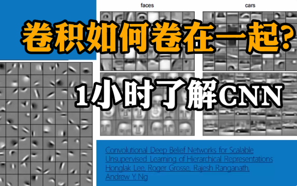 【CNN卷积神经网络】B站上迄今为止最好的卷积神经网络入门教程!大...