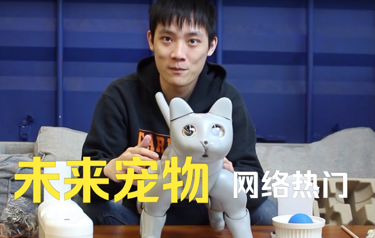 全球首款机器猫火星仿生猫Marscat:触摸感应,图像识别,语音互动,距离...