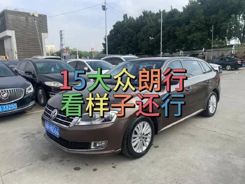 115号     大众朗行 15年1月份1.4T自动 天窗 大屏导航