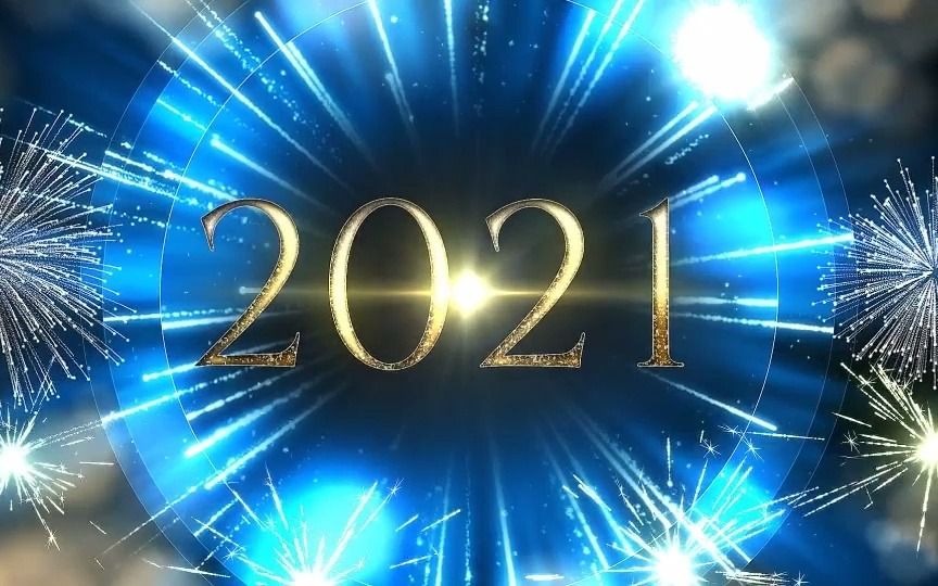 AE模板:2021新年跨年庆祝活动60秒倒计时开场动画金色钟表模板 ...