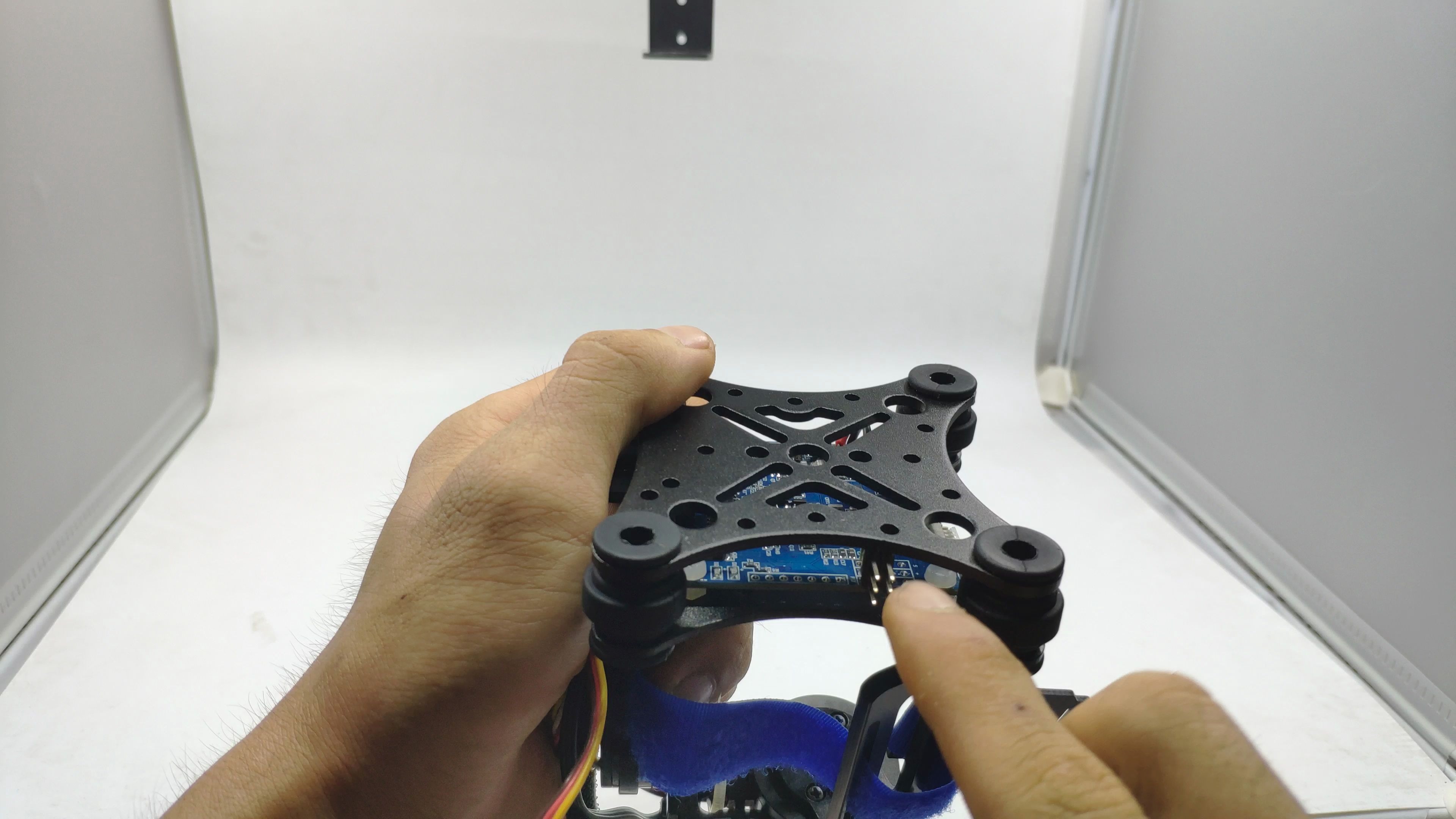 航模两轴云台 航拍云台连接遥控器教程1