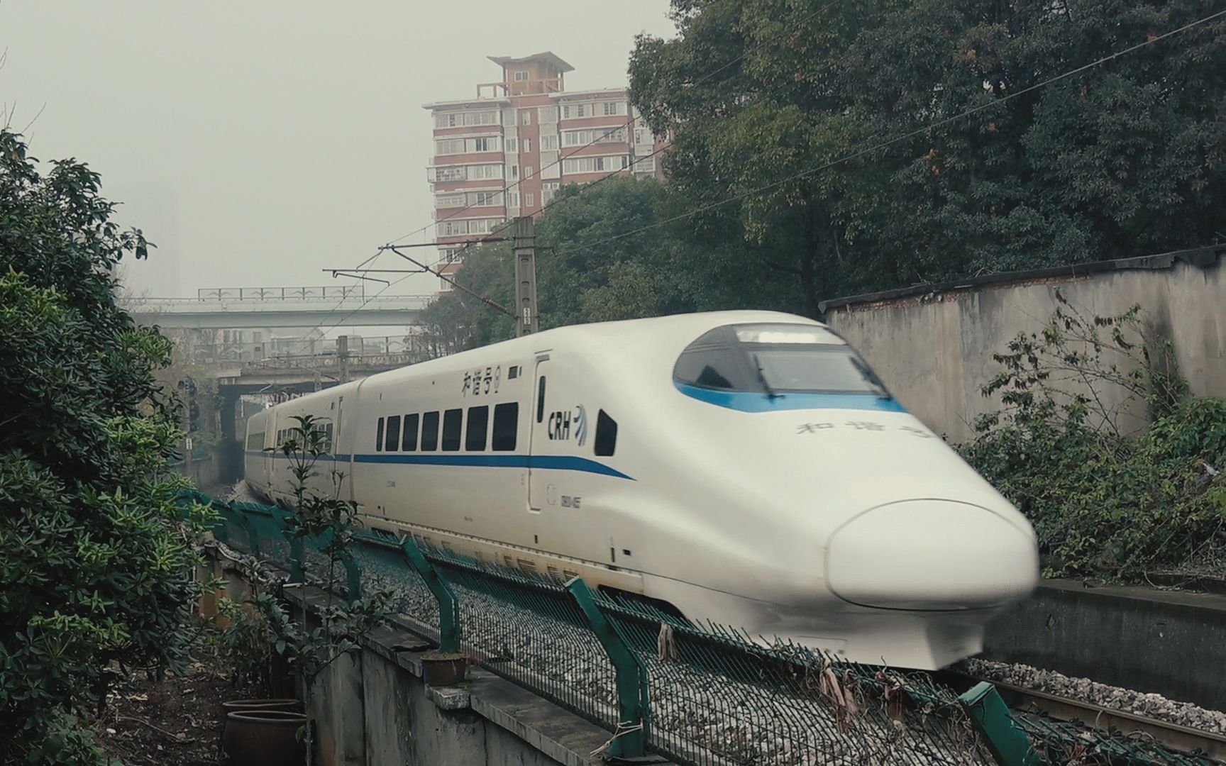 [火车][动车注意]CRH2A型动车组[C8031]张家界-长沙 京广线 蒋家垅下行