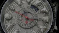 中国风伊特纳帝leternity十二生肖守护神腕表机械表鳄鱼皮