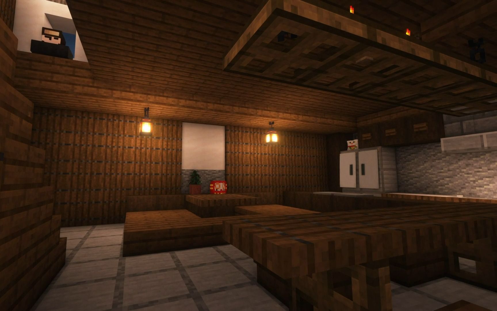 【MC我的世界】基姆城服务器 蚌埠古镇民宿 内饰展示