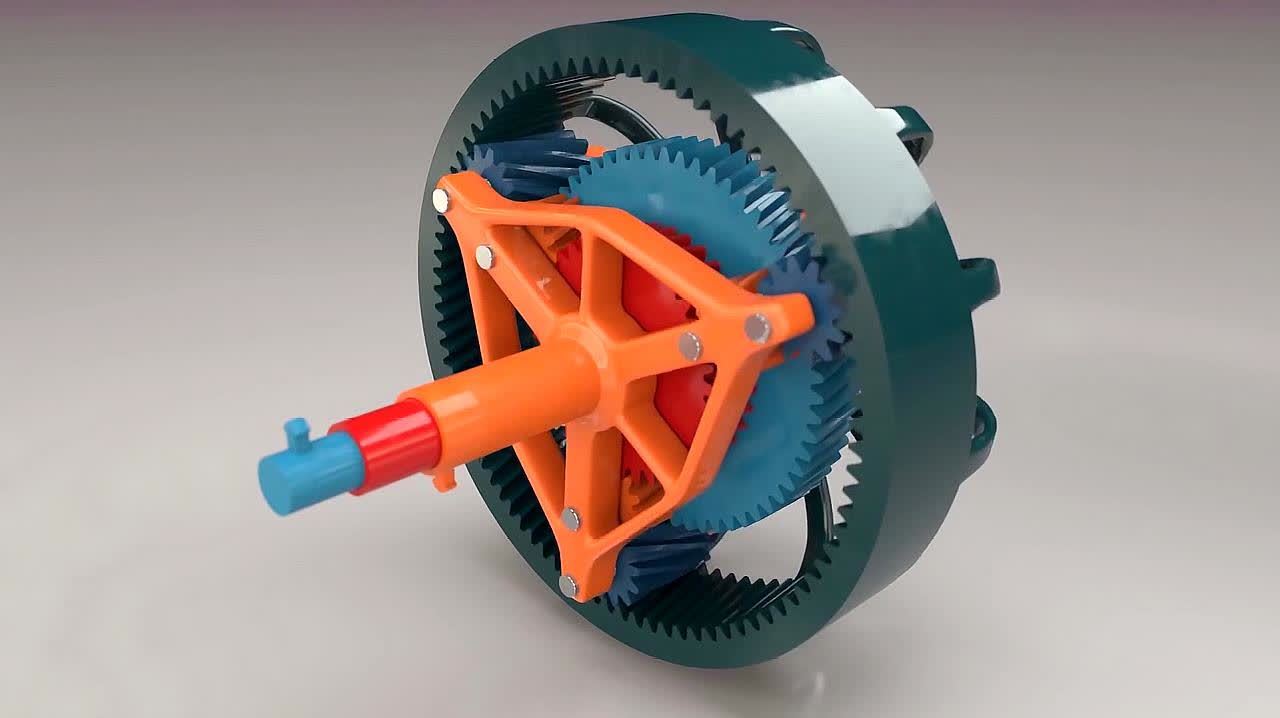 变速箱工作原理3D动画演示 高清