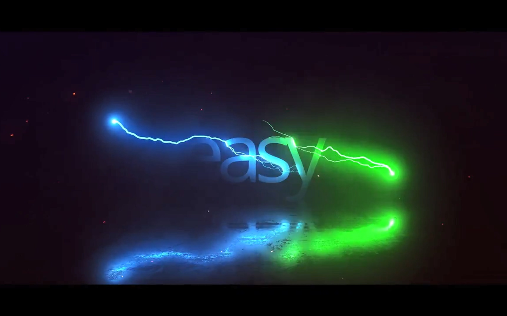 AE模板-霓虹灯发光效果的倒计时模板更换音乐效果会更好