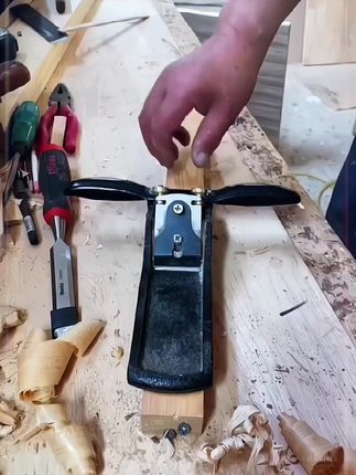 木工铁刨子刨刀双丝修边#s