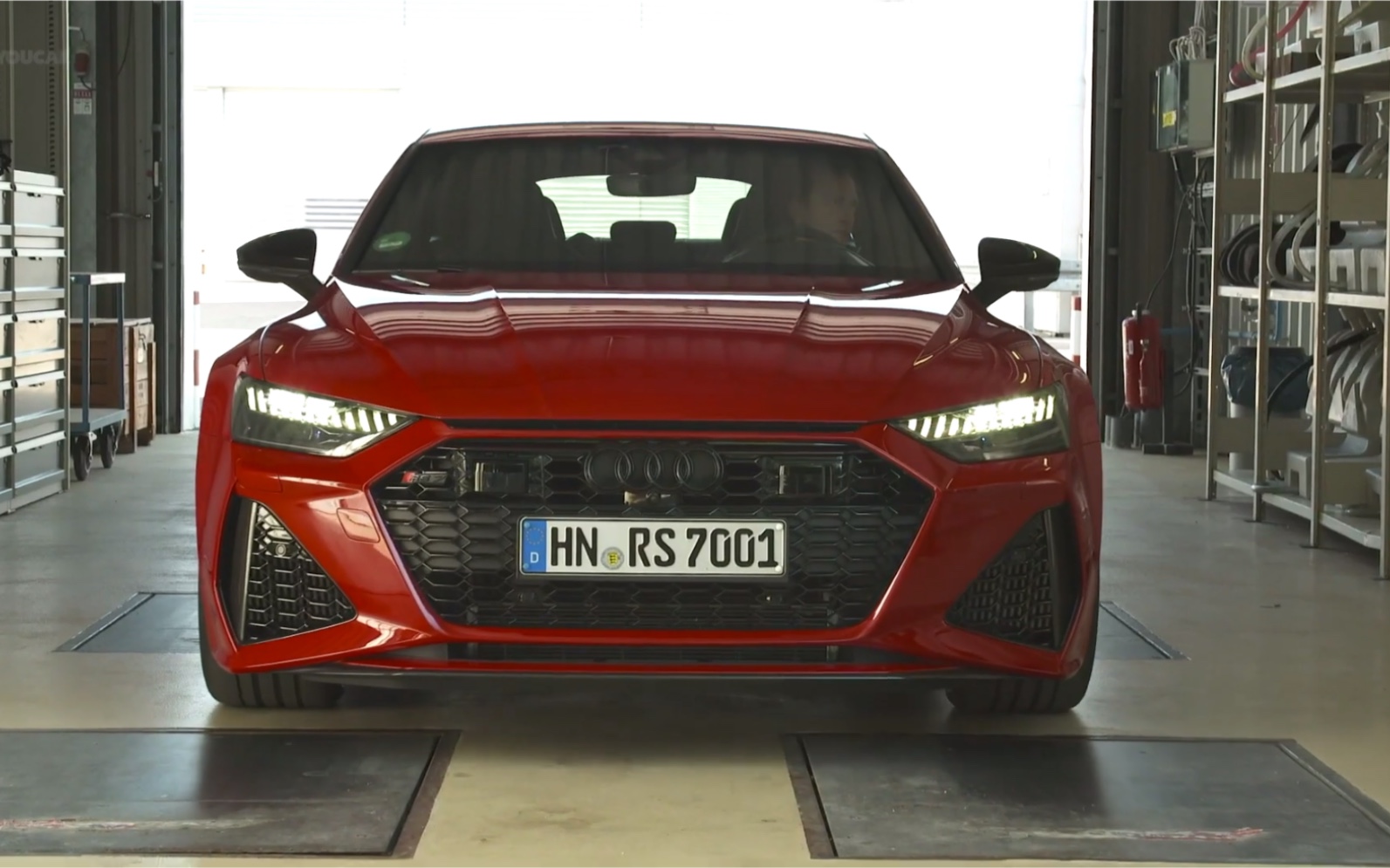 全新奥迪RS7性能测试