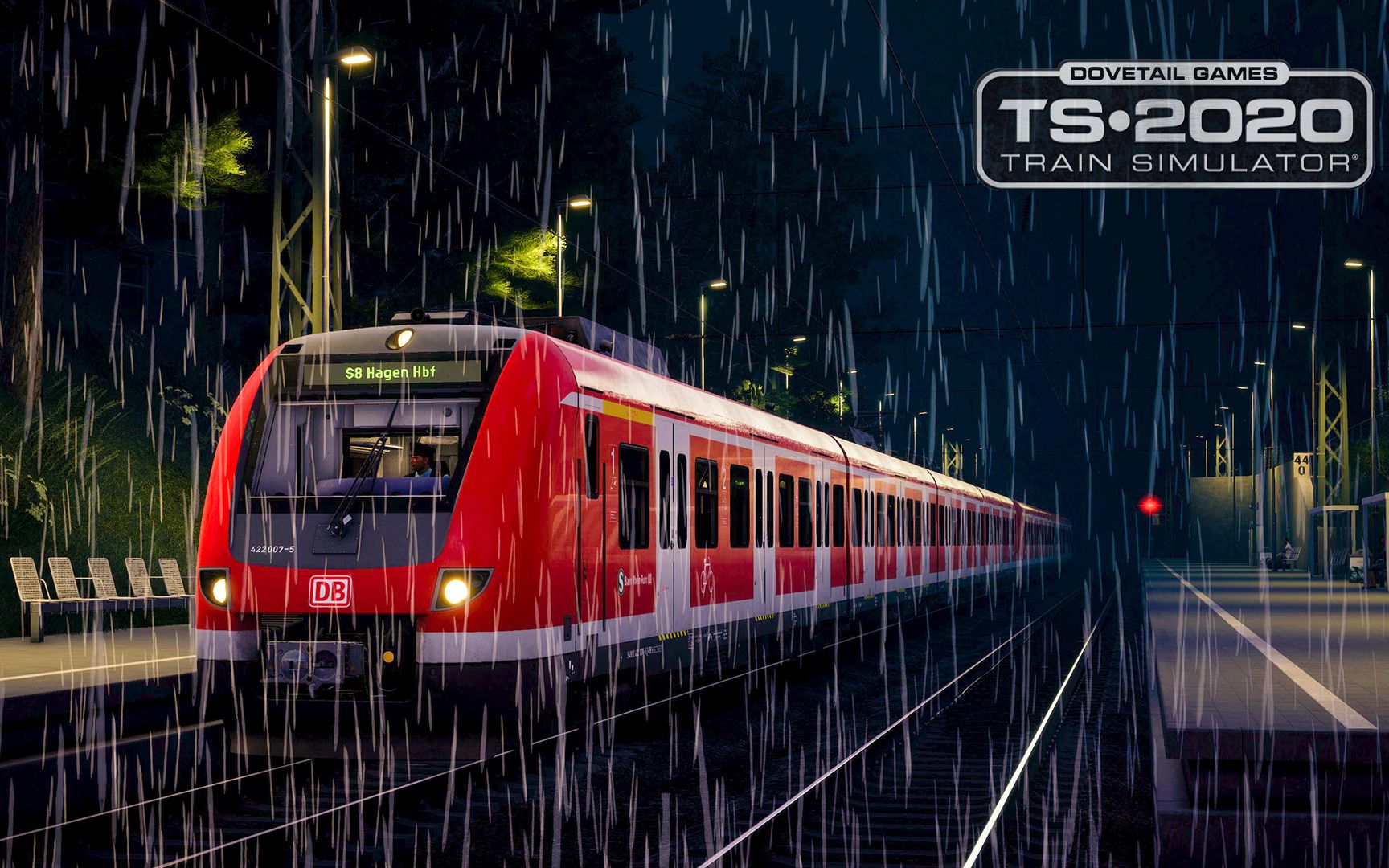 火车模拟世界2020 - 莱茵鲁尔东 #1.5:暴风雨后的清晨 树木倒在轨道上 ...