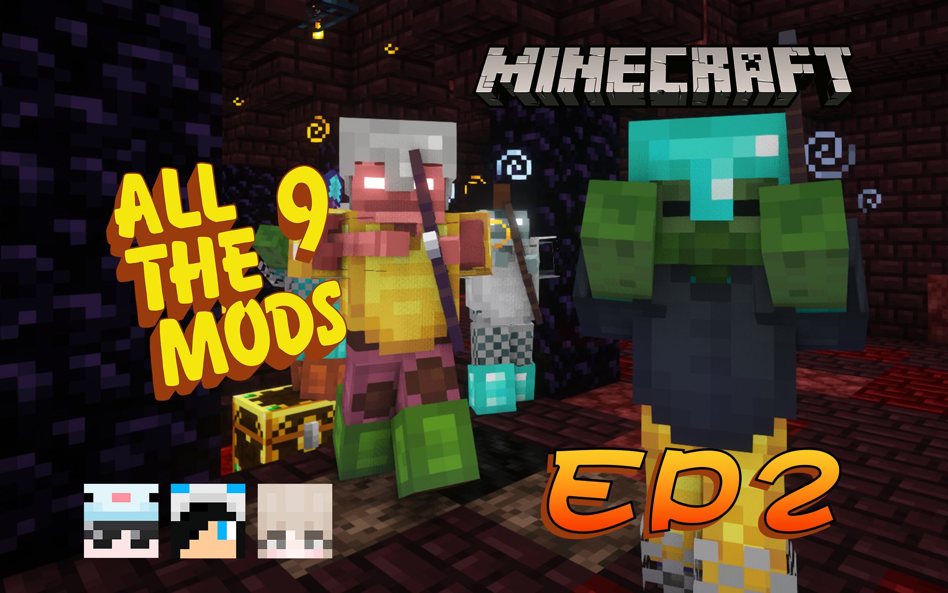 【我的世界】ATM9生存!铁装血战恐怖地牢 发大财却心态爆炸!超多...