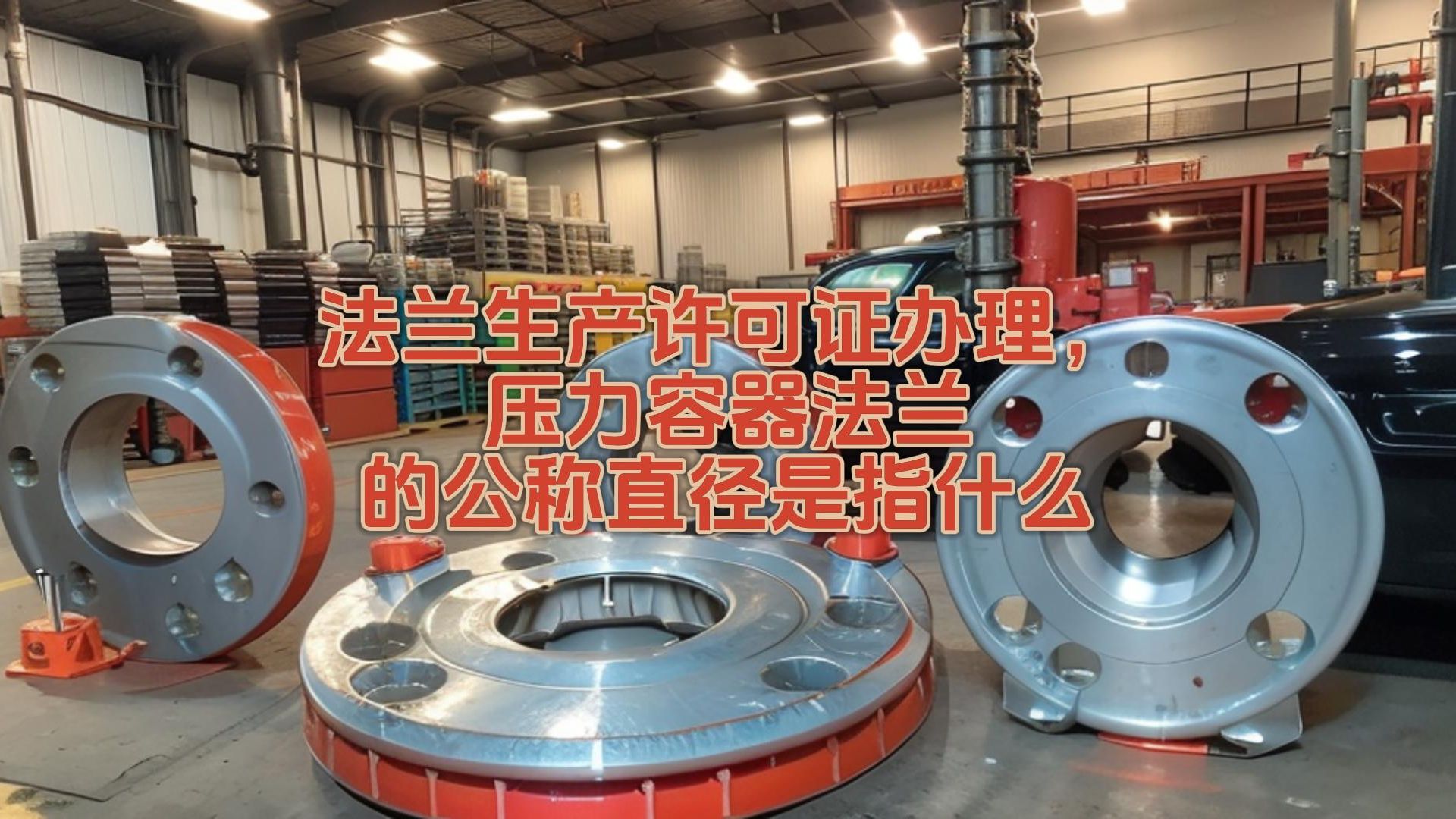 法兰生产许可证办理,压力容器法兰的公称直径是指什么