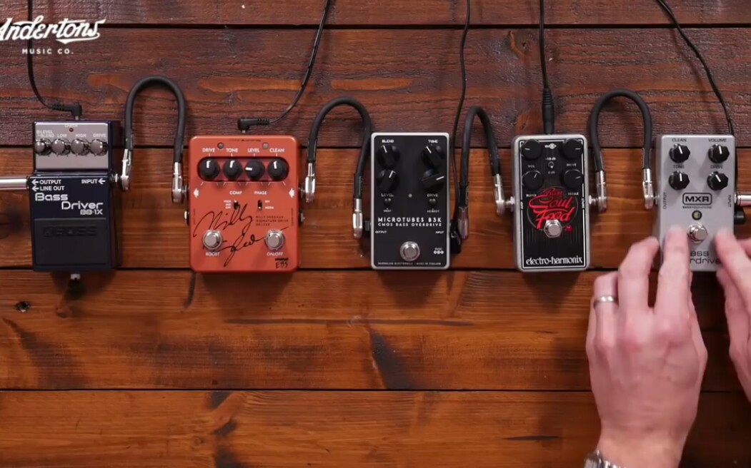 【效果器】5款贝斯过载大比拼!-5 Bass Overdrives to Rule Them All!