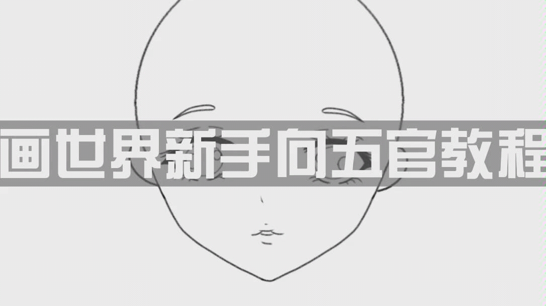 【指绘】画世界新手向五官教程